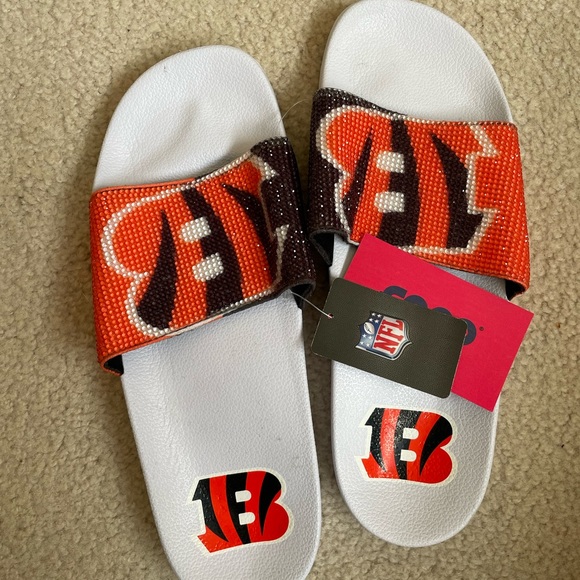 Shoes | Cincinnati Bengals Slides | Poshmark